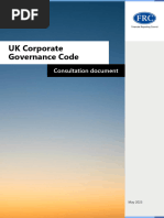 2018 UK Corporate Governance Code | PDF | Internal Control | Corporate ...