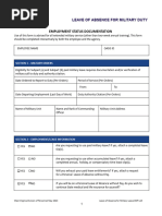 Leave Instruction | PDF | Military Discharge | United States Department ...