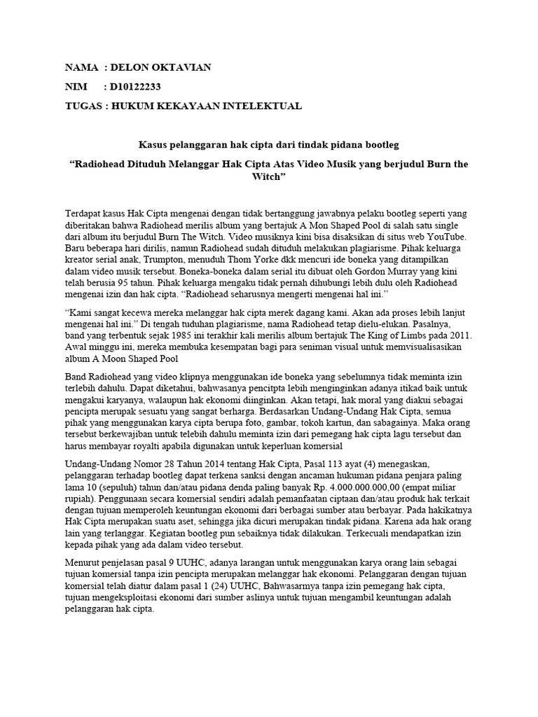 Intelektual Tgs Efraim | PDF