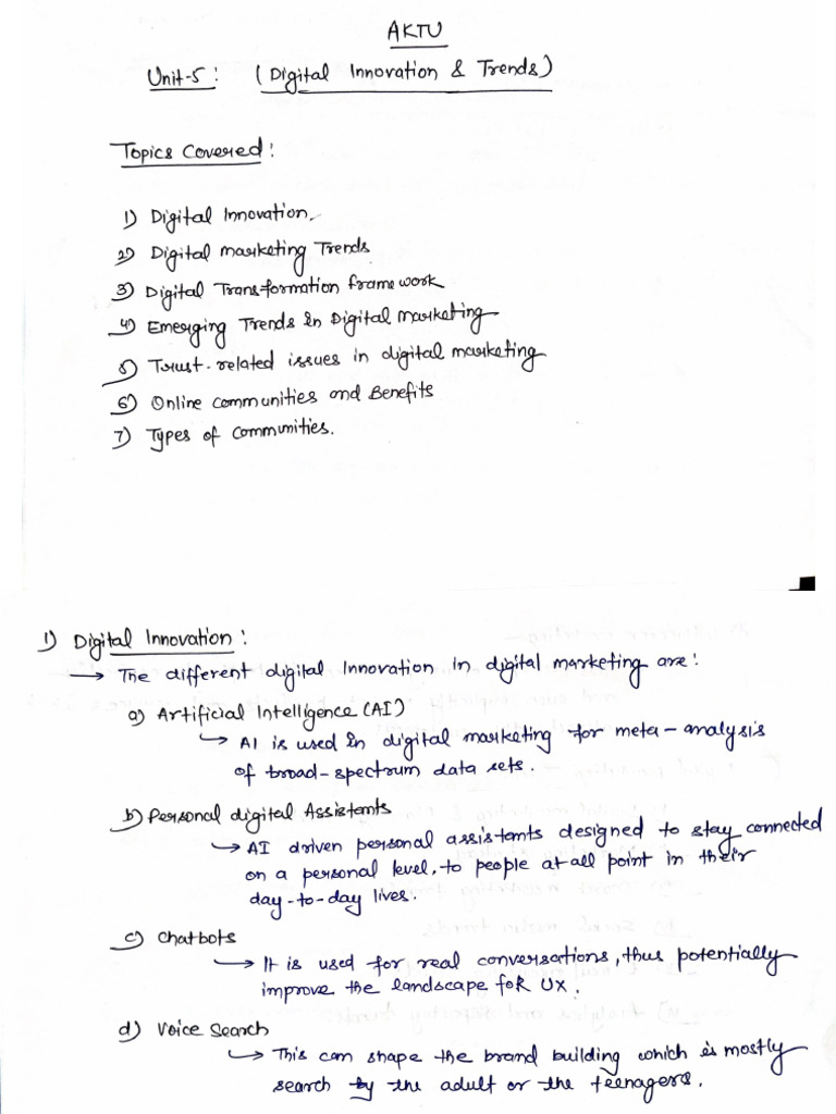 Unit 5 Digital Marketing | PDF