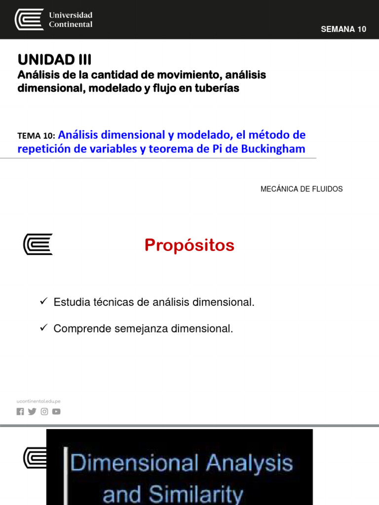 Tema 10 Analisis Dimensional y Modelado | PDF | Ecuaciones | Fluido