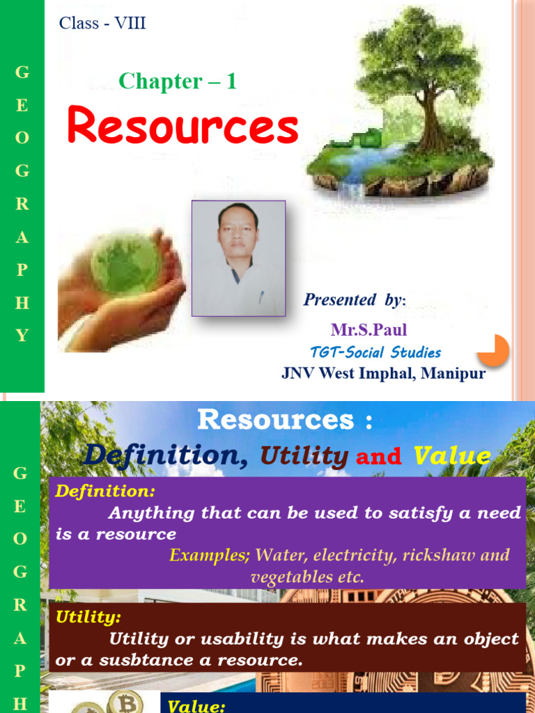 Ch 1 Resources 1 | PDF | Resource | Sustainable Development