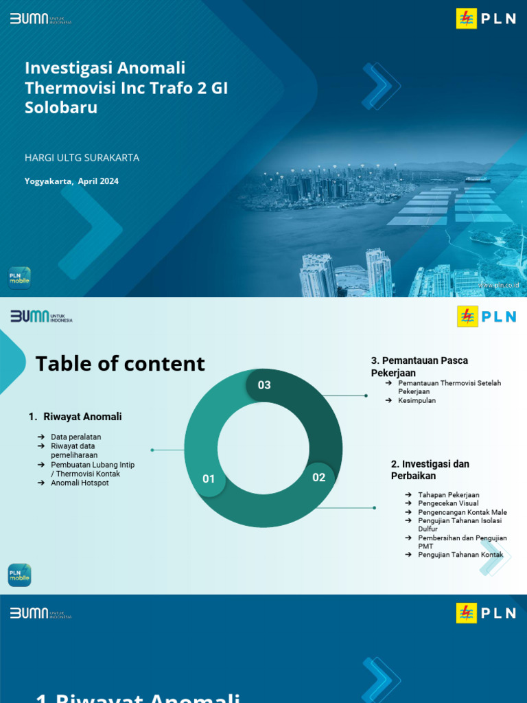 Investigasi Anomali Thermovisi Inc Trafo 2 GI Solobaru | PDF