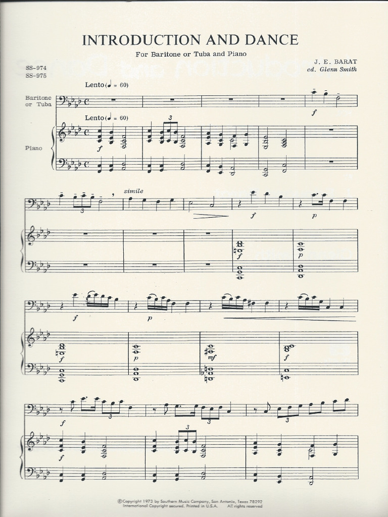 Introduction and Dance | PDF