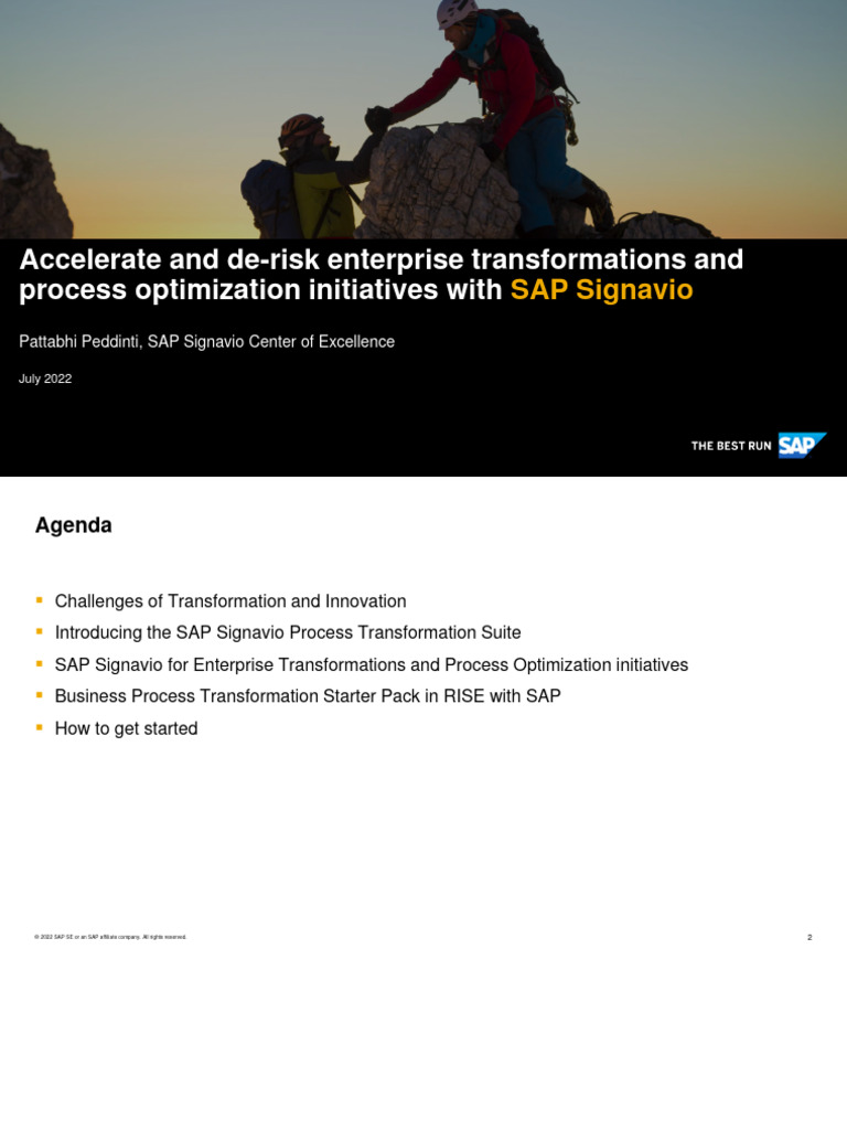 SAP Signavio Overview - ASUG 07-2022 | PDF | Business Process ...