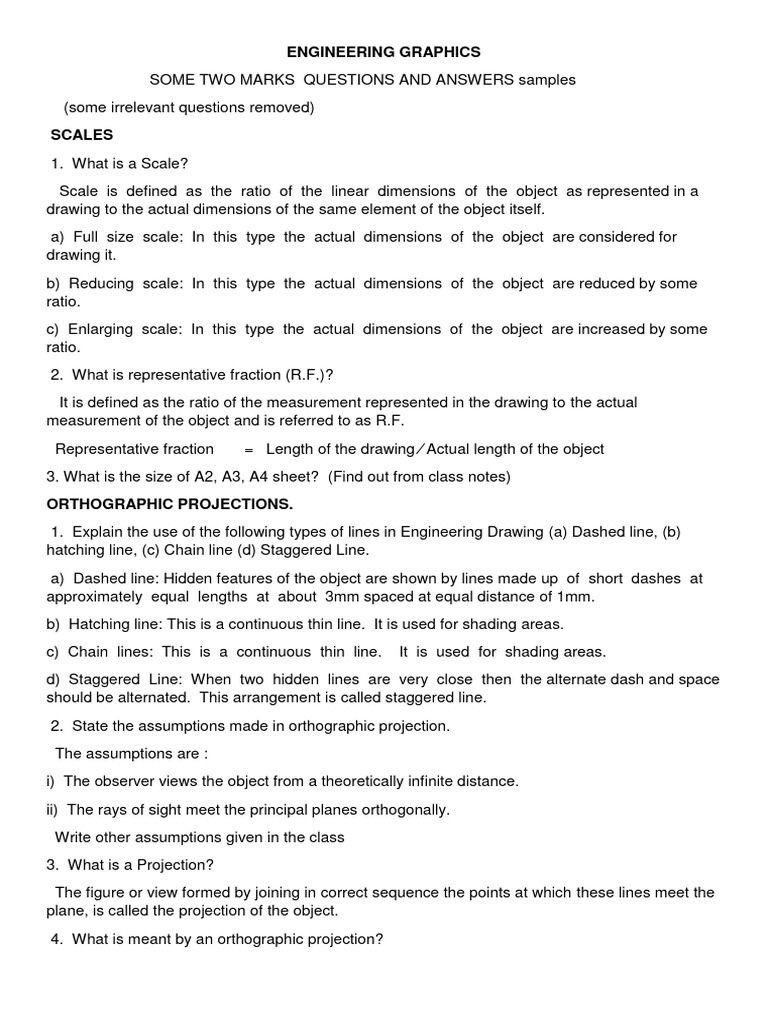 2 marks graphics 1 unit | PDF | Euclid | Mathematics