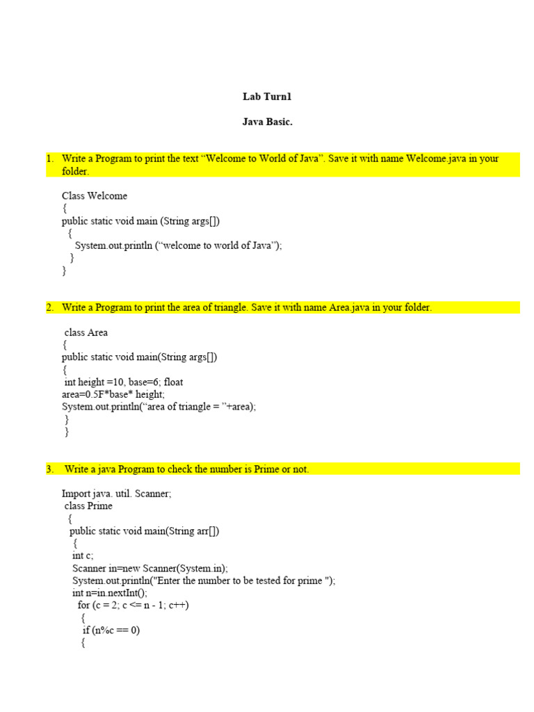 Java Program Pdf Method Computer Programming Constructor