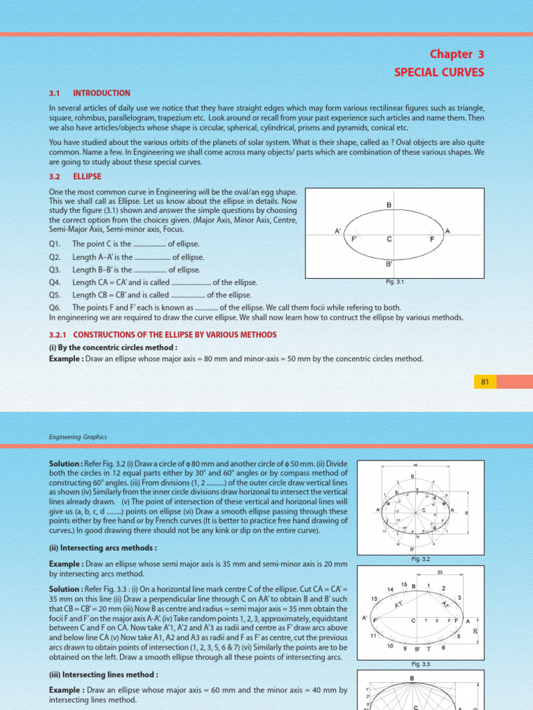 chapter-3 EG | PDF | Ellipse | Circle