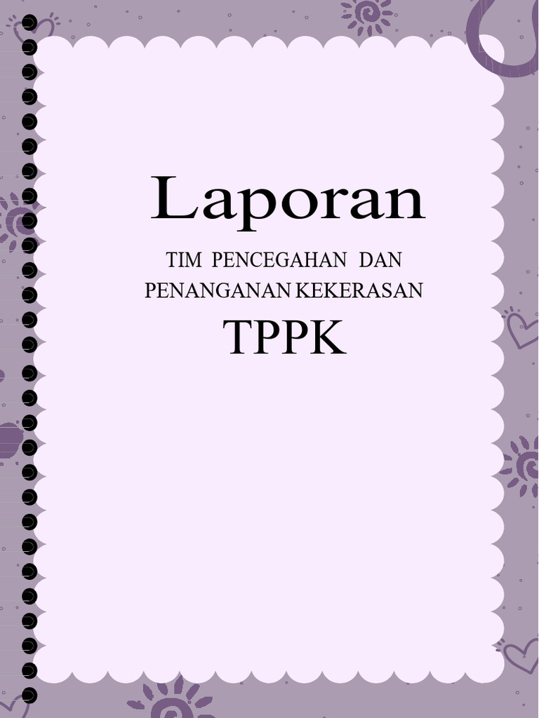 LAPORAN TPPK Untuk PMM | PDF
