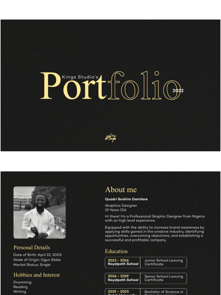 Kings Portfolio | PDF