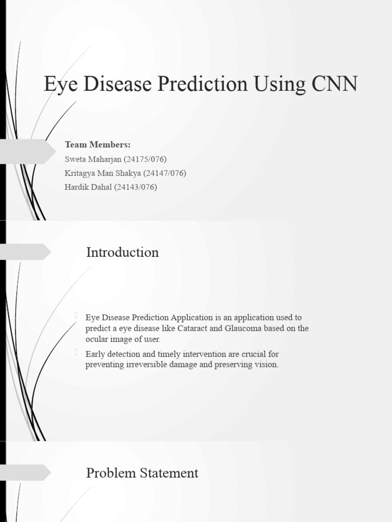 Eye Disease Prediction Application2 | PDF | Glaucoma | Learning