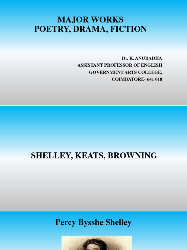 18MEN45E U4 Compressed | PDF | Samuel Taylor Coleridge | T. S. Eliot