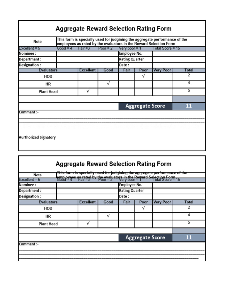 Aggregate R&R From | Download Free PDF | Industrial And Organizational Psychology ...
