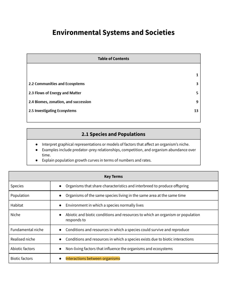 Ecosystems and Ecology | PDF | Food Web | Primary Production