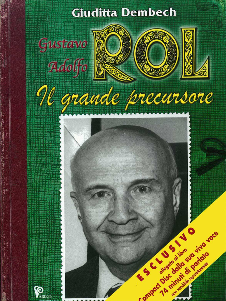 Giuditta Dembech - Gustavo Adolfo Rol, Il grande precursore | PDF