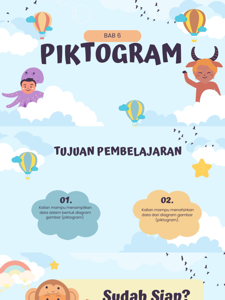 Piktogram untuk Pembelajaran Kelas 5 | PDF