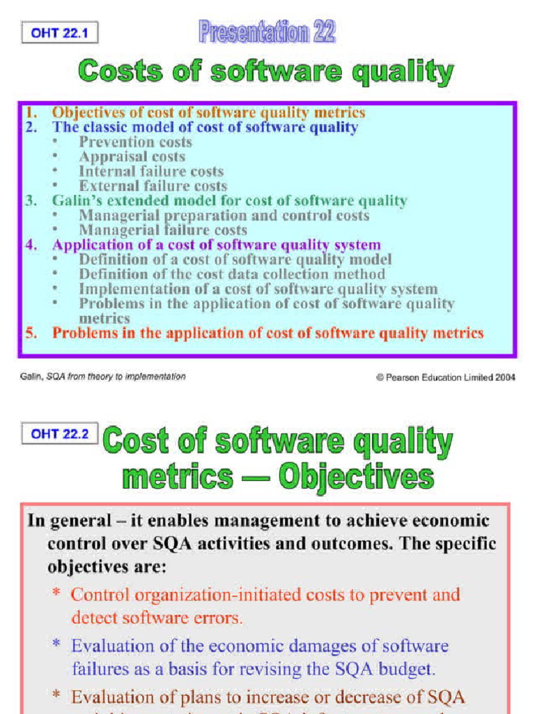 4- cost of software quality | PDF