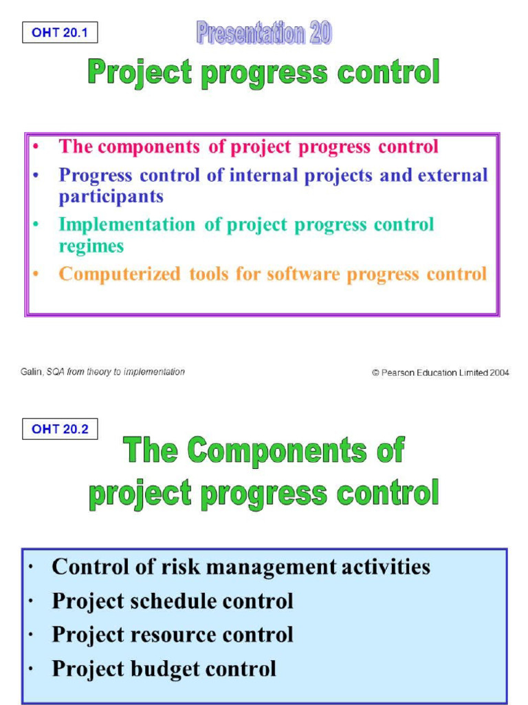 4 - Project Progress Control | PDF