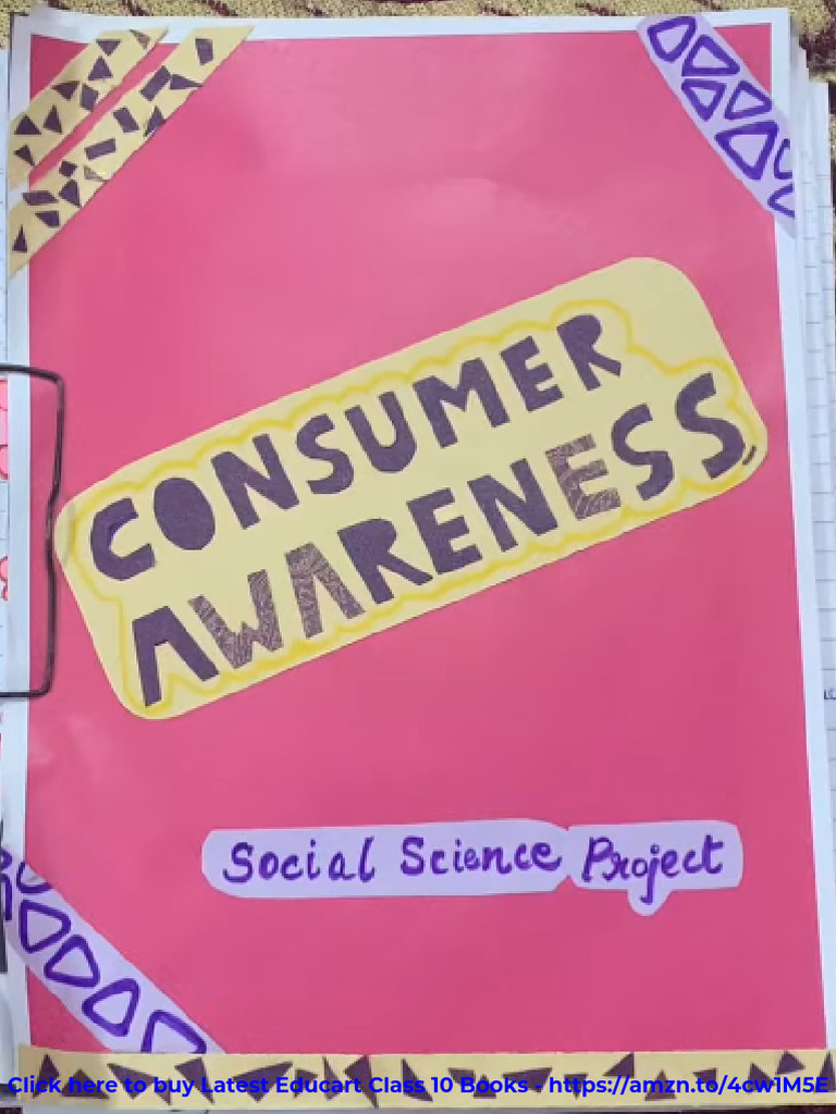 Class 10 Project On Consumer Awareness 2 | PDF | Promotion And ...