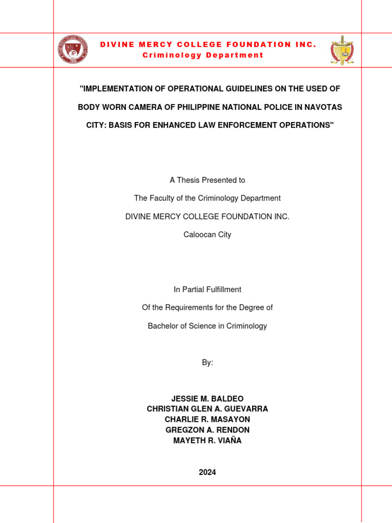 3rev Implementation BWC | Download Free PDF | Police | Law Enforcement