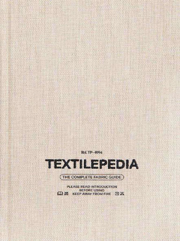 Textilepedia (Fashionary) | PDF