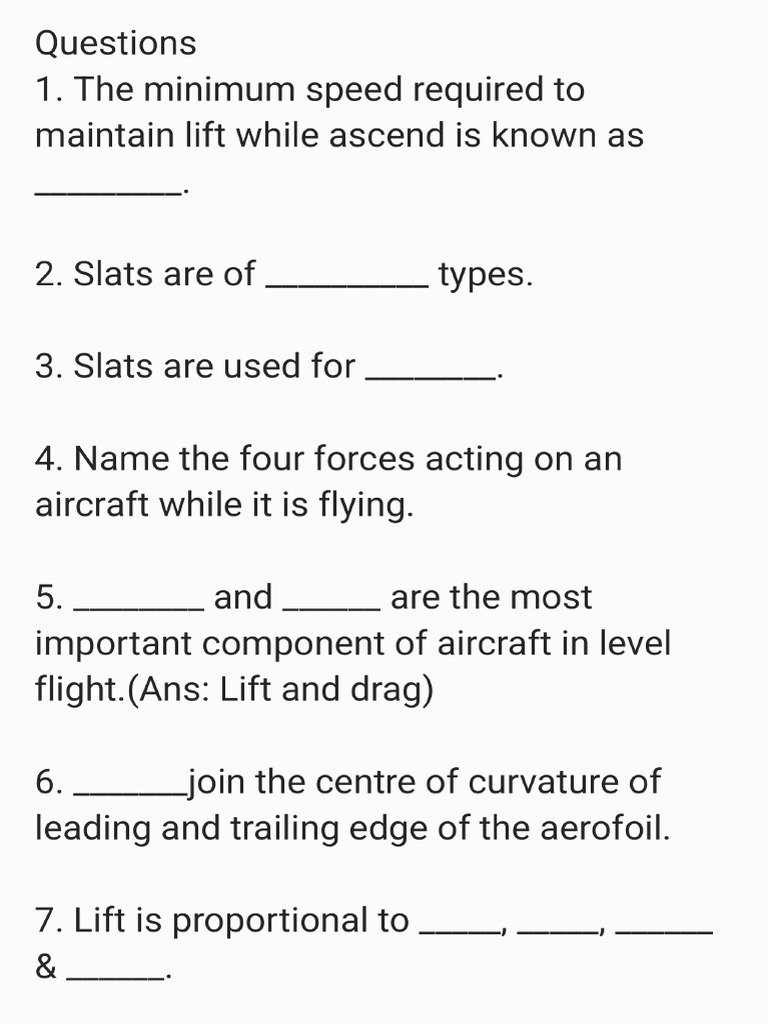 Chater VII-Principles of Flight - 240520 - 165836 | PDF