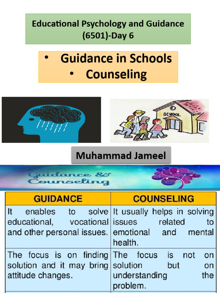 School Guidance and Counseling | PDF