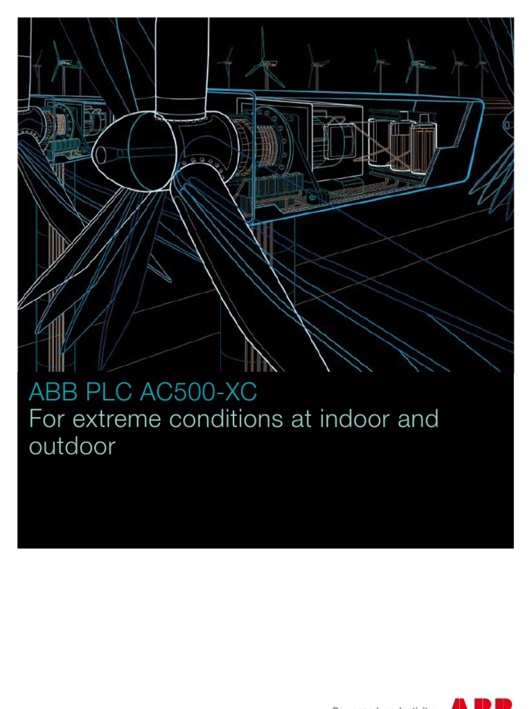 Abb PLC Ac500-Xc: For Extreme Conditions at Indoor and Outdoor | PDF | Cable | Hvac