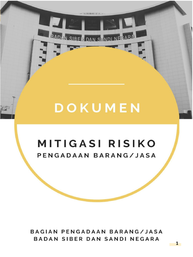 Mitigasi Resiko Full Pdf