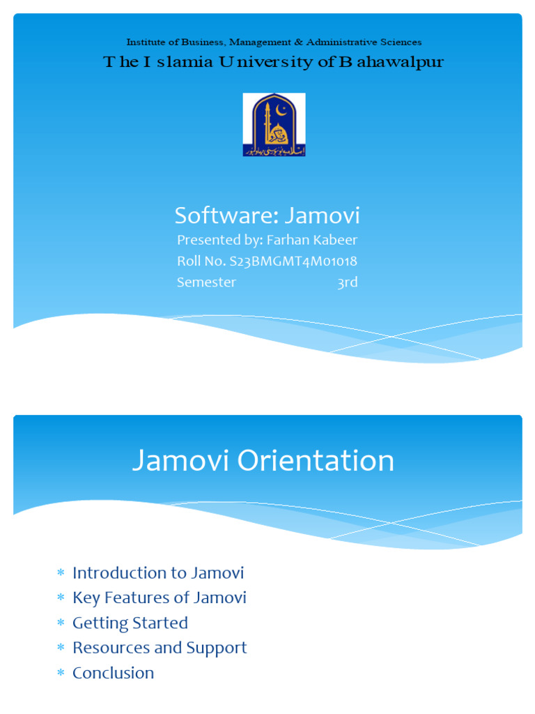 Software Jamovi | PDF | Statistics | Sas (Software)
