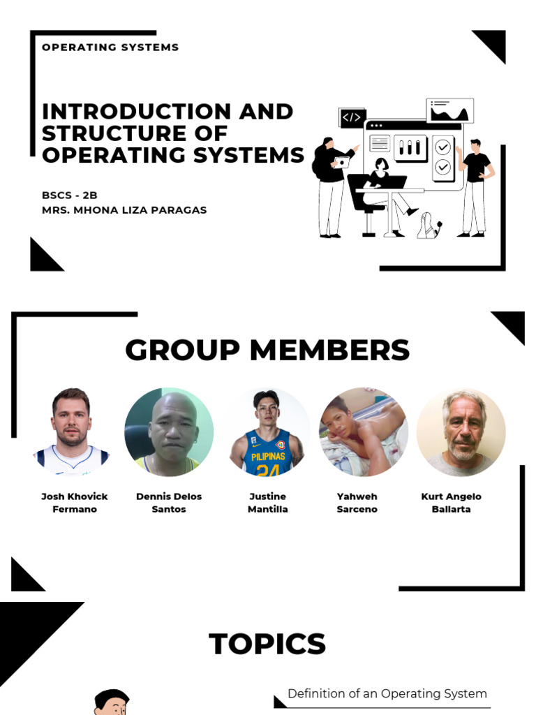 Introduction and Structure of Operating System | PDF | Computer Data Storage | Operating System