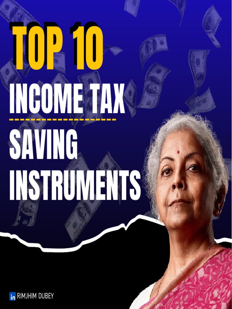 Top 10 Income Tax Saving Instruments | PDF | Personal Finance ...