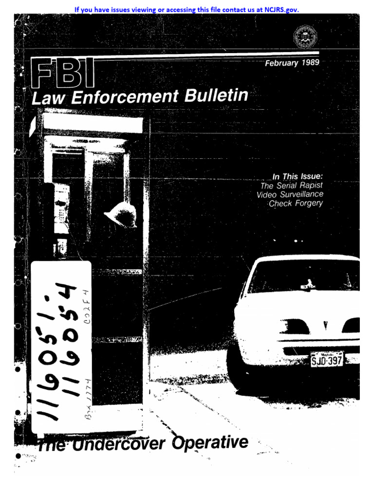 FBI Serial Rapist Report | PDF | Illegal Drug Trade | Federal Bureau Of ...