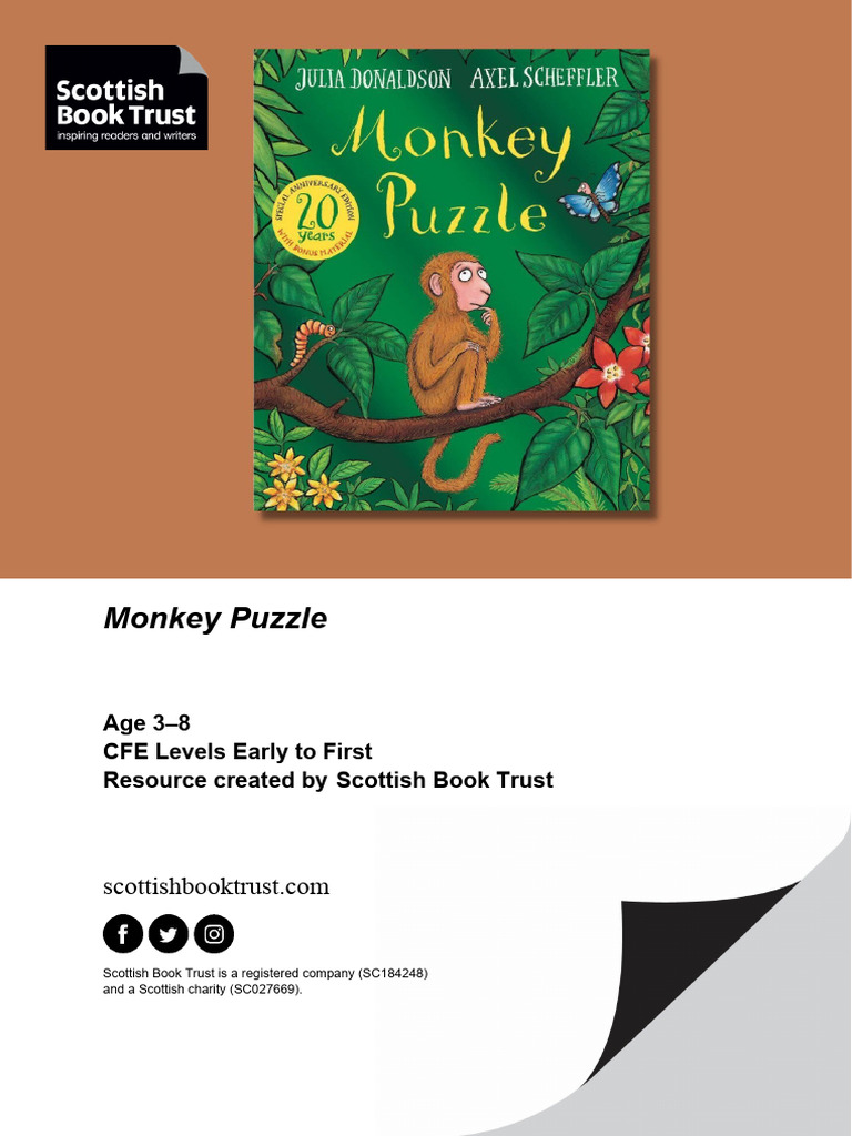 Monkey Puzzle Learning Activities July 2023 | PDF