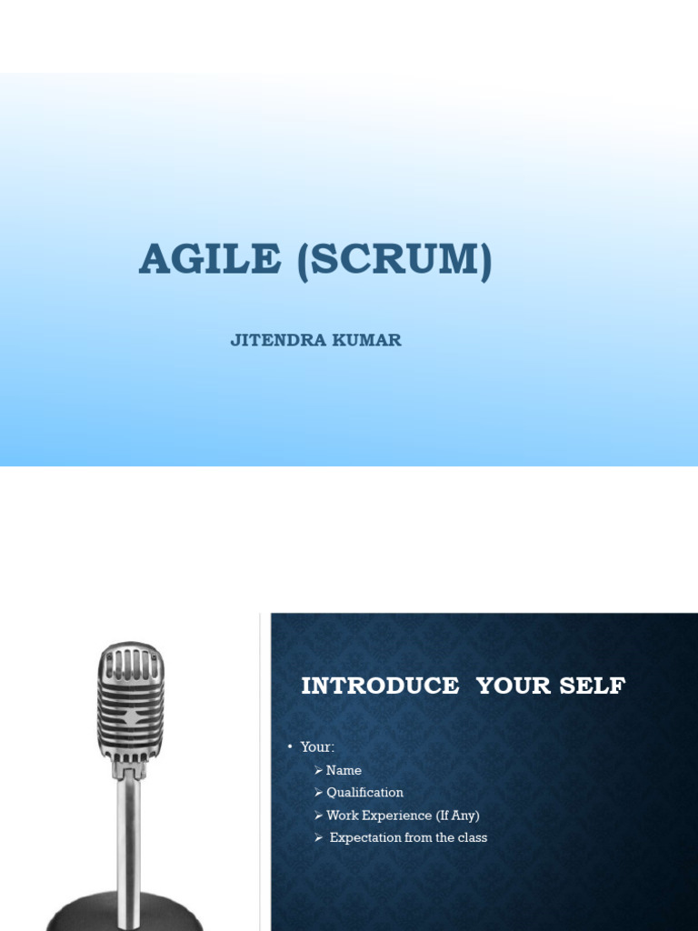 Agile | PDF | Scrum (Software Development) | Agile Software Development