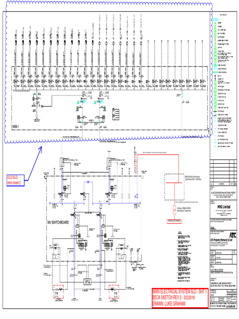 Main Electrical System SLD - 03.02.2016. | PDF | Manufactured Goods ...