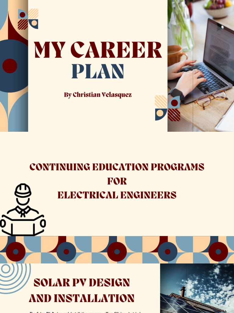 Electrical Engineer Career Plan | PDF | Photovoltaic System | Photovoltaics