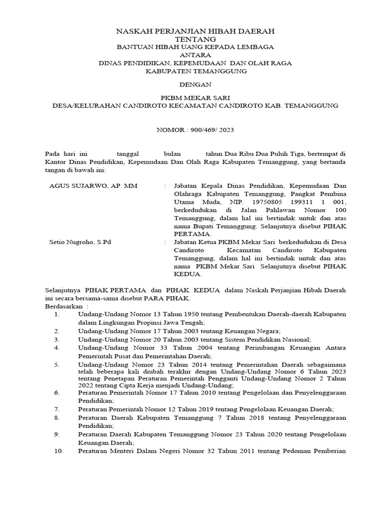 NPHD 2023 Benar | PDF