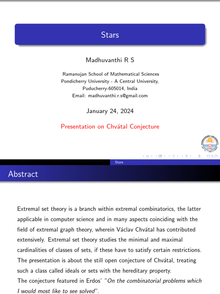 Stars final | PDF | Combinatorics | Discrete Mathematics