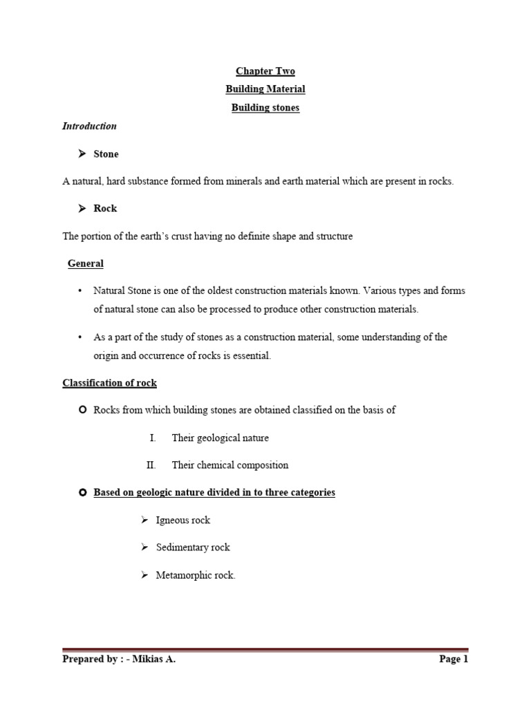 Chapter 2 Two Arc BLDG | PDF | Rock (Geology) | Igneous Rock
