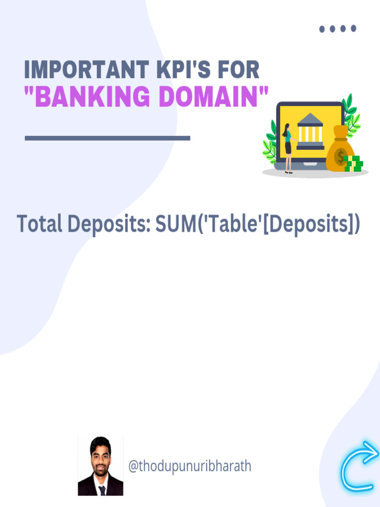 Banking Domain KPIs 1701254828 | PDF | Banks | Interest