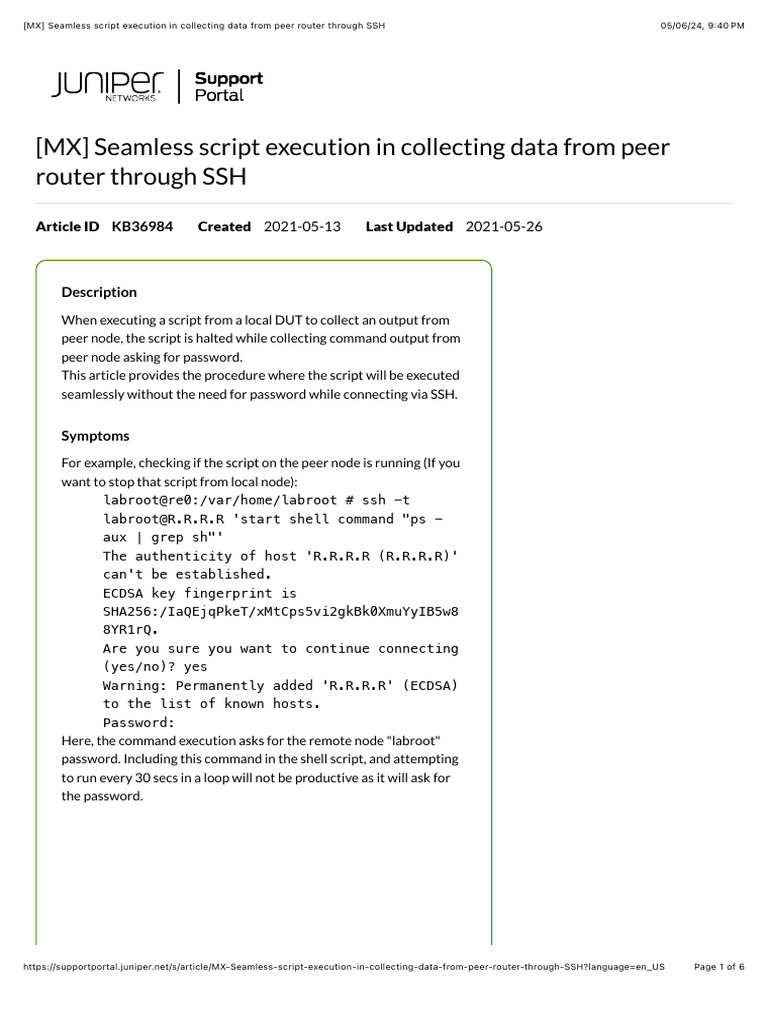 SSH Automation for Network Admins | PDF | Secure Shell | Superuser