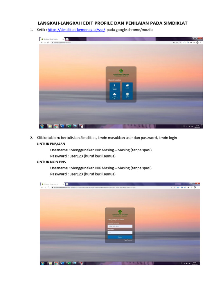 Cara Edit Profil | PDF