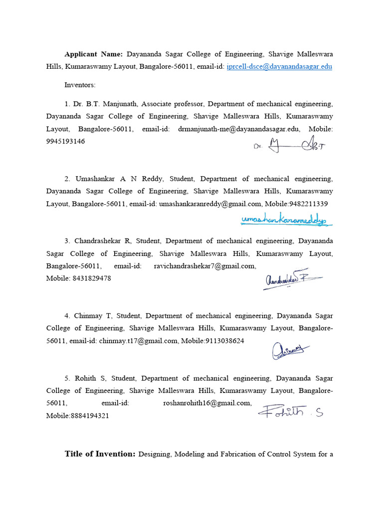 Designing Modeling And Fabrication Of Control System For A Ram Air