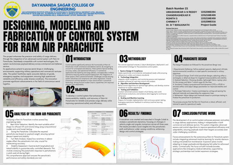 Designing, Modeling and Fabrication of Control System For Ram Air Parachute | PDF