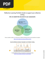 Writing A Reflective Log | PDF | Learning | Experience