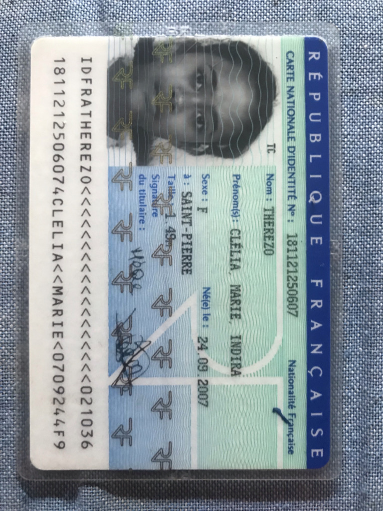 Recto Carte D'identité 2 | PDF