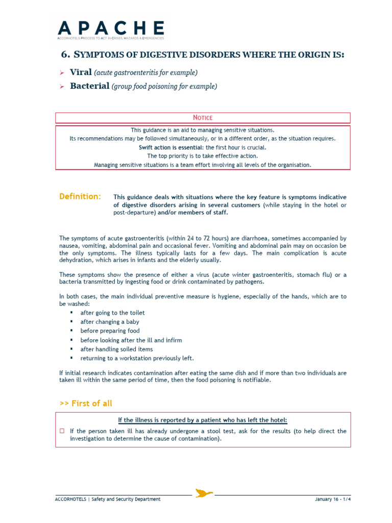 Managing Digestive Disorder Outbreaks | PDF | Medical Specialties ...