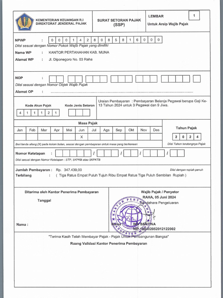 Gaji 13 - 3 - SSP | PDF