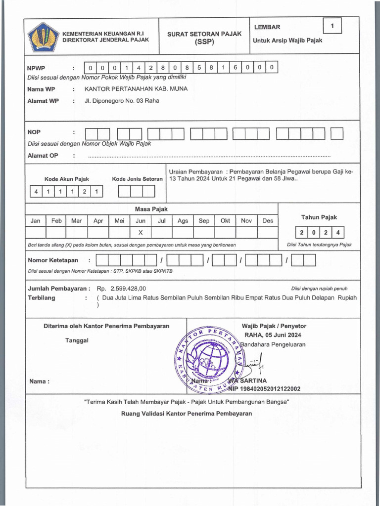 GAJI 13_21_SSP | PDF